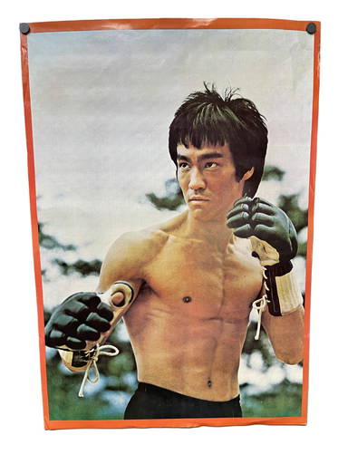 Vintage Bruce Lee Poster
