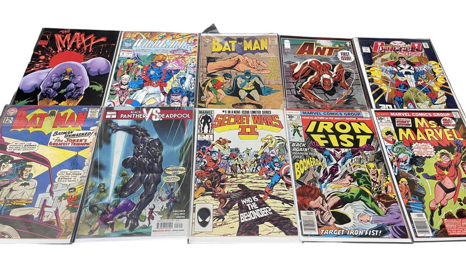 Marvel And Dc Comic Book Collection Lot