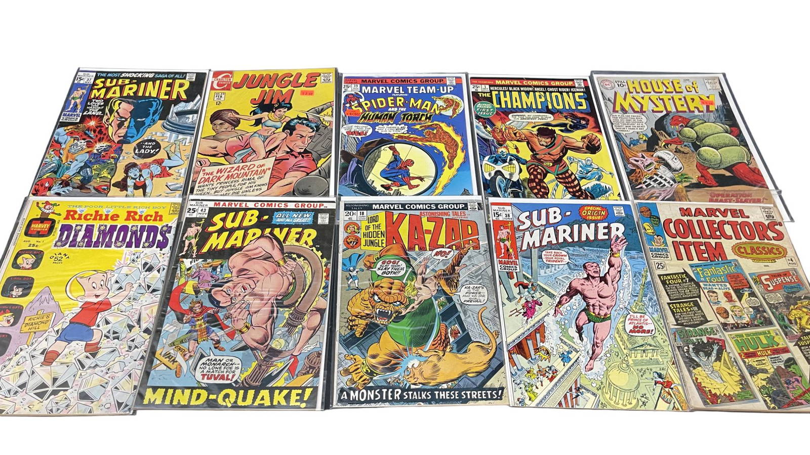 Marvel And Dc Comic Book Collection Lot Auction