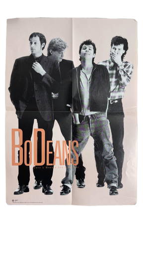 Bodeans Love & Hope & Sex & Dreams 1986 Warner Bros Promotion Poster
