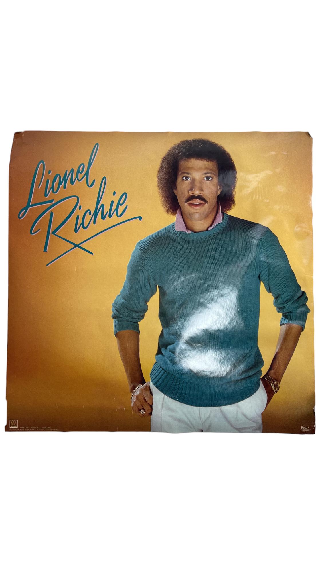 Vintage 1982 Lionel Richie Self Titled Album Poster Auction