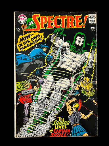 The Spectre #1 Murphy Anderson Cvr & Art Beautiful Black Cover Dc 1967