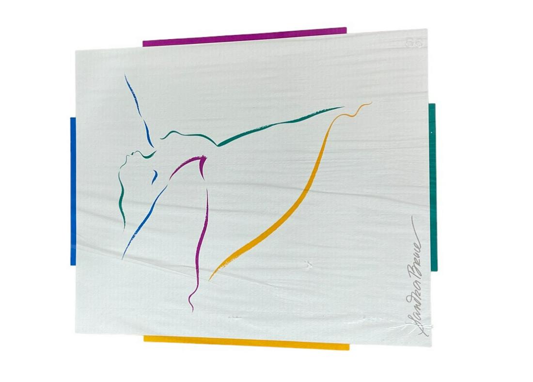 Sandra Bruce Color Sketch Illustration Auction