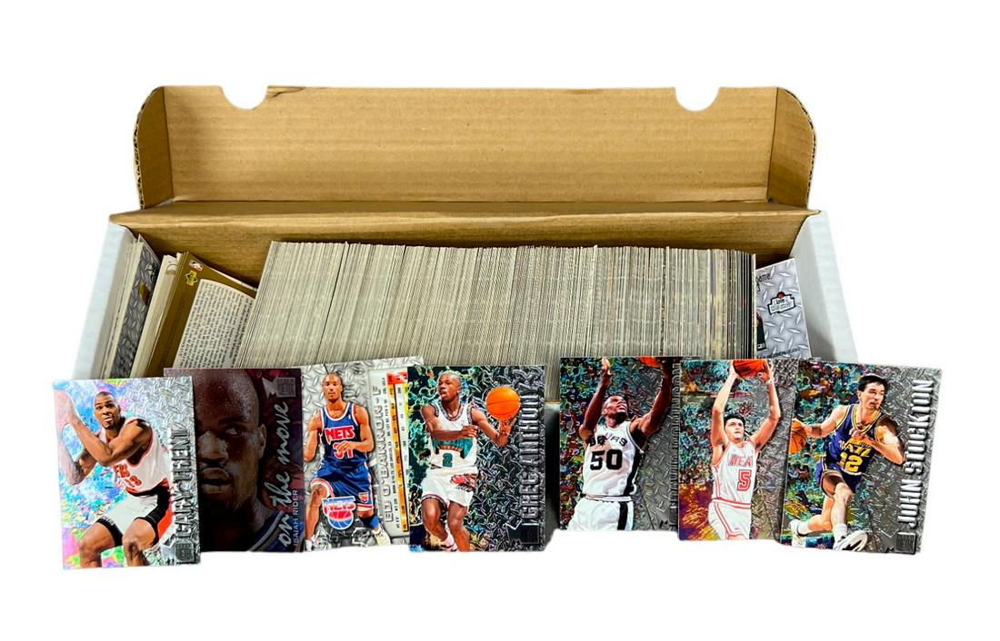 Vintage 1996 Nba Basketball Card Collection Lot