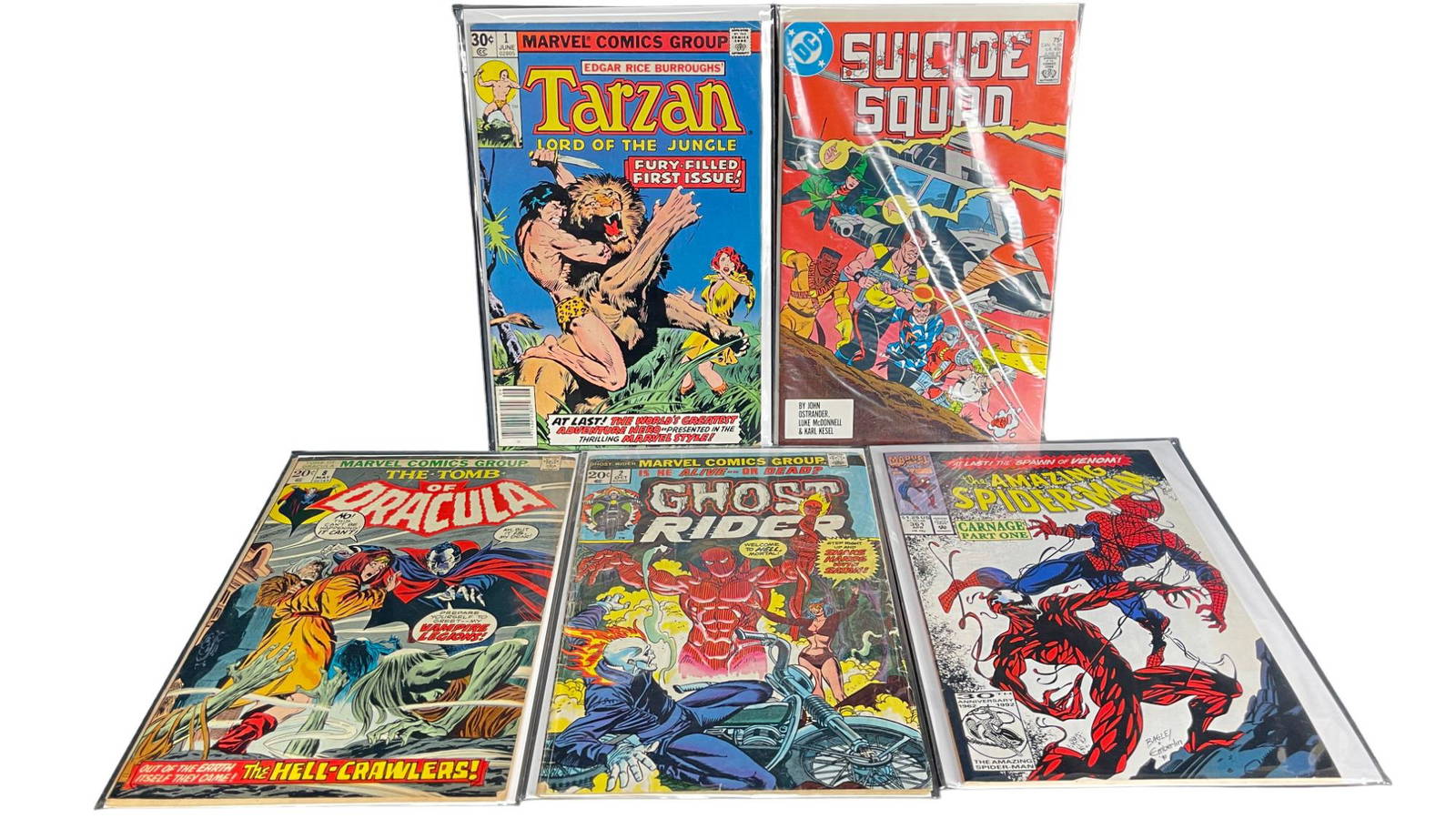 Vintage Comic Book Collection Lot Auction