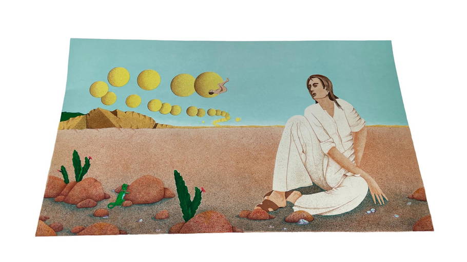 Signed Michael Samson Lithograph Ap 64/325