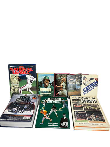 Vintage Rare Original Sports Baseball Book Collection Lot