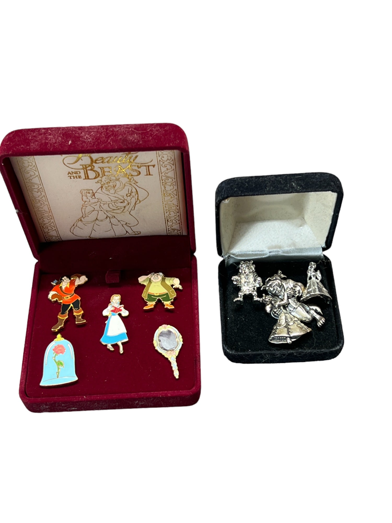 Beauty And The Beast Vintage Disney Trading Pin Collection Lot Limited ...