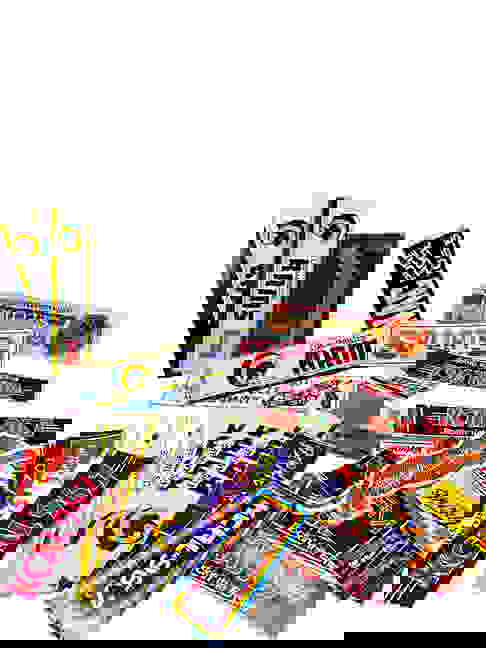 Vintage Bumper Sticker Collection Lot Auction