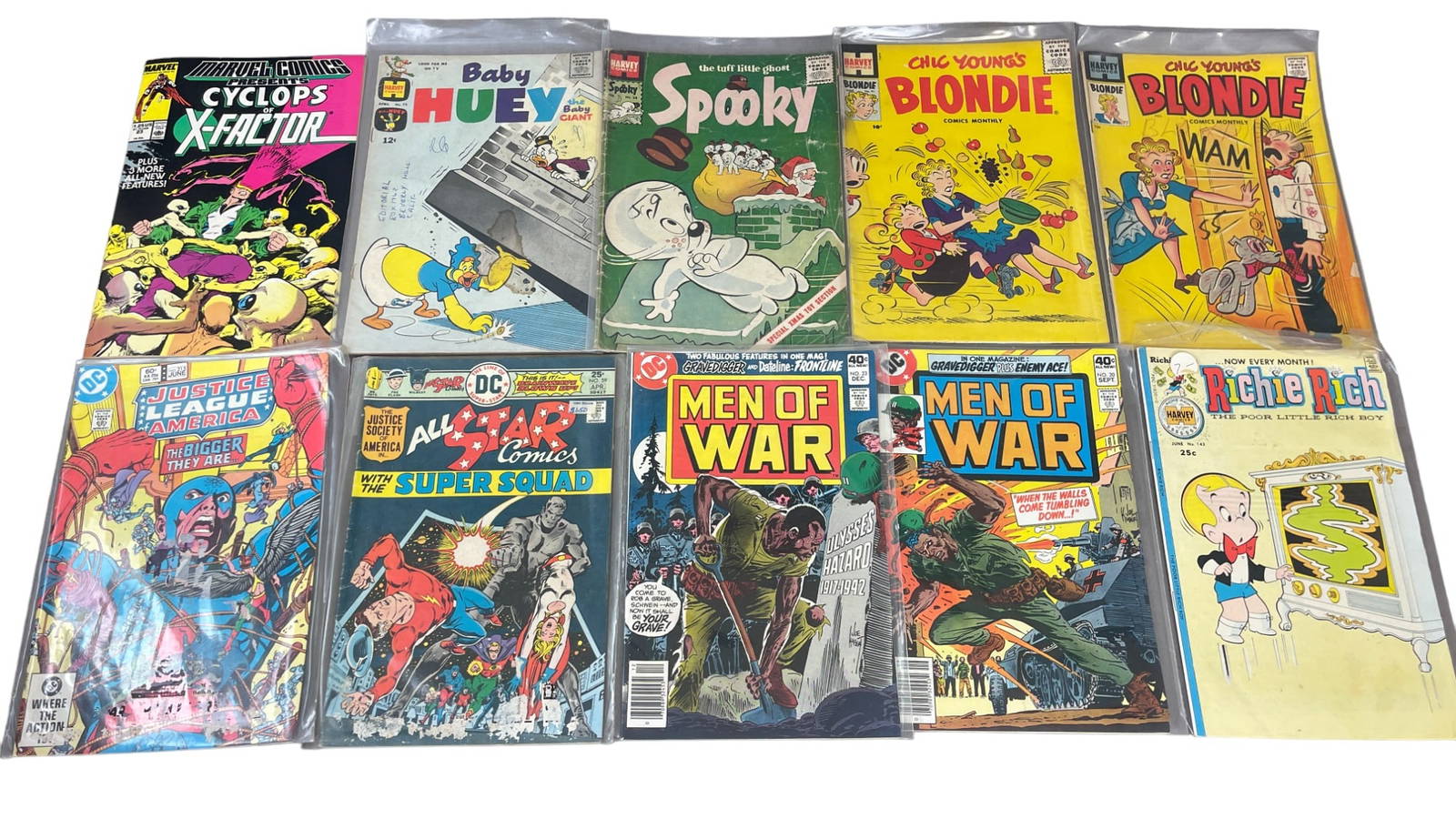 Vintage Comic Book Collection Lot Auction
