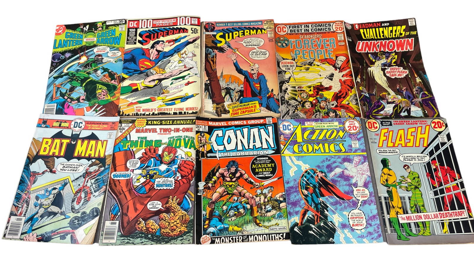 Vintage Comic Book Collection Lot Auction