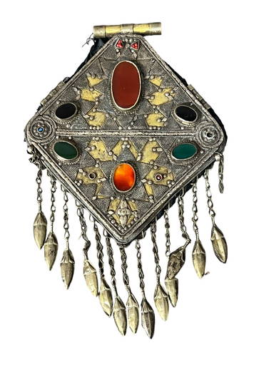 Middle Eastern Tribal Necklace Pendant