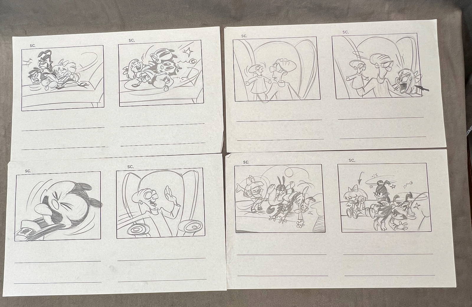 Original Warner Bros. Animaniacs Drawing Production Animation ...