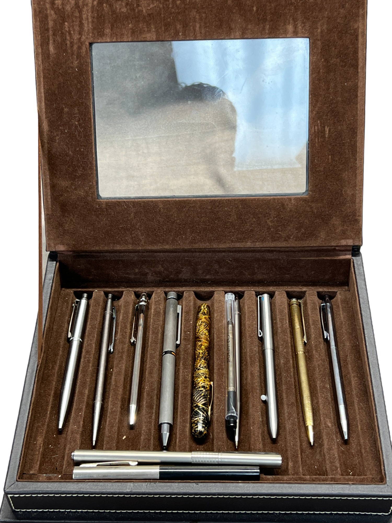 Vintage Cartier Pen Collection Lot With Box Auction