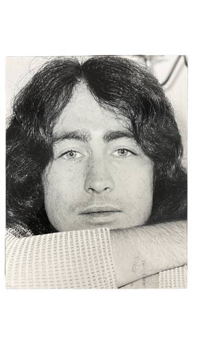 Richard Creamer Original Photograph Of Jimmy Page Of Led Zeppelin