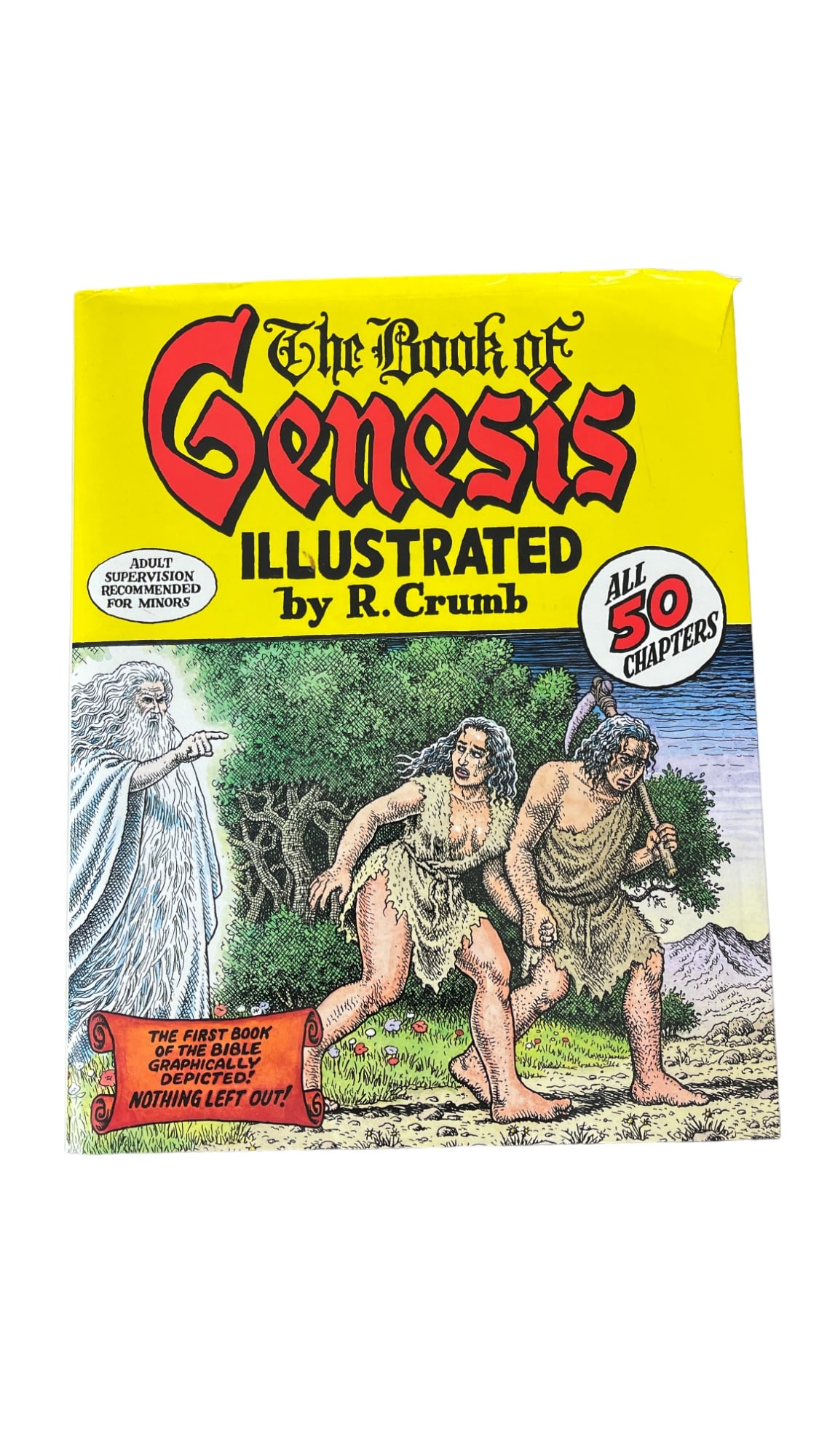 The Book Of Genesis Illustrated By R. Crumb Vintage Hardcover Book