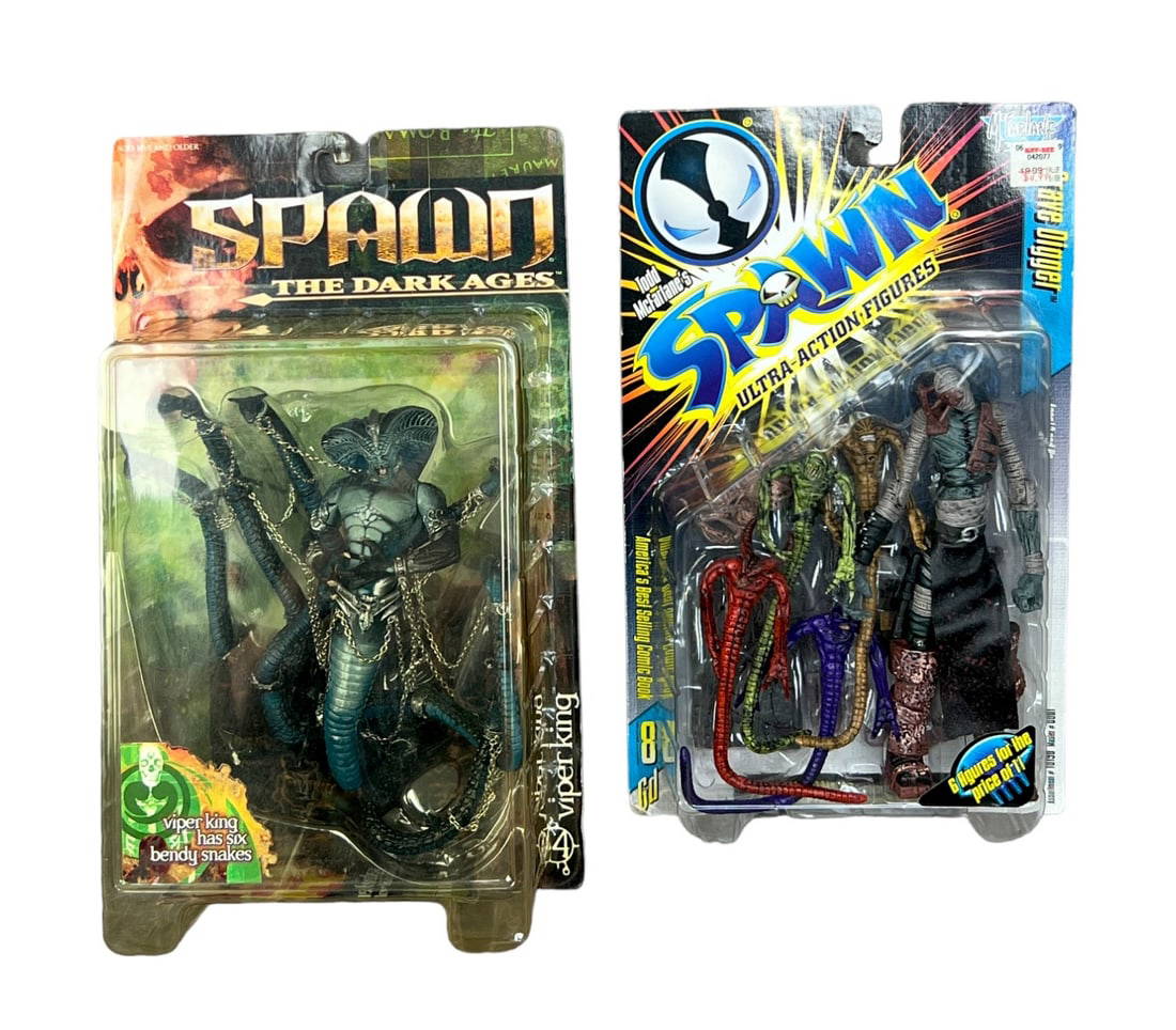 Spawn Vintage Sealed Action Figure Toy Todd Mcfarlane Lot Auction