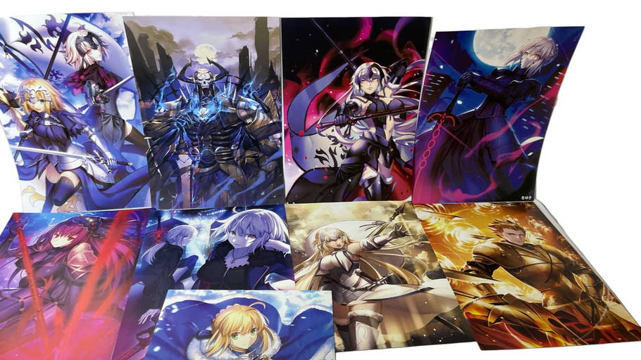 Fate/grand Order Poster Print Collection Lot