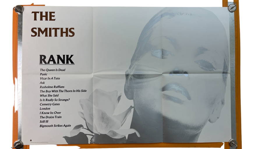 1988 Original The Smiths Rank Promotional Poster