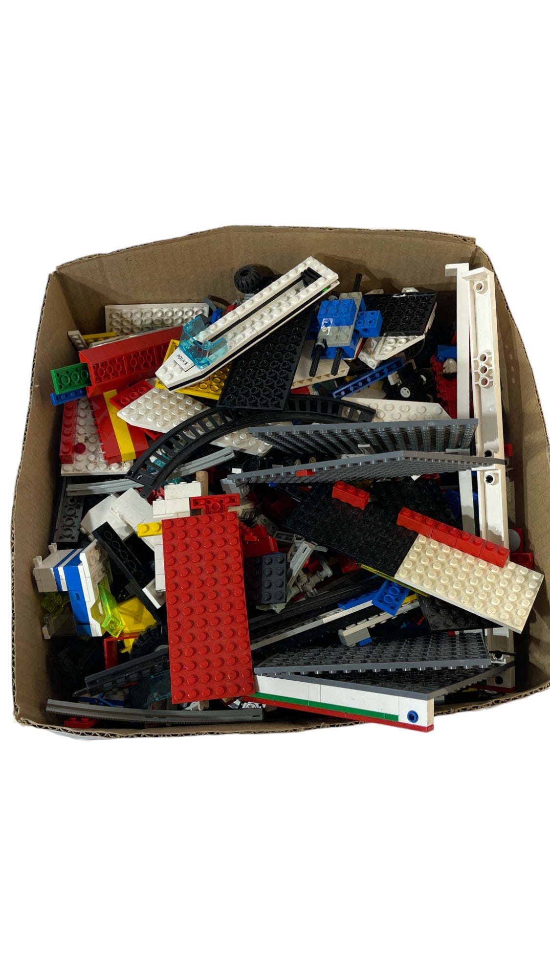 Vintage Lego Pieces Box Lot Collection