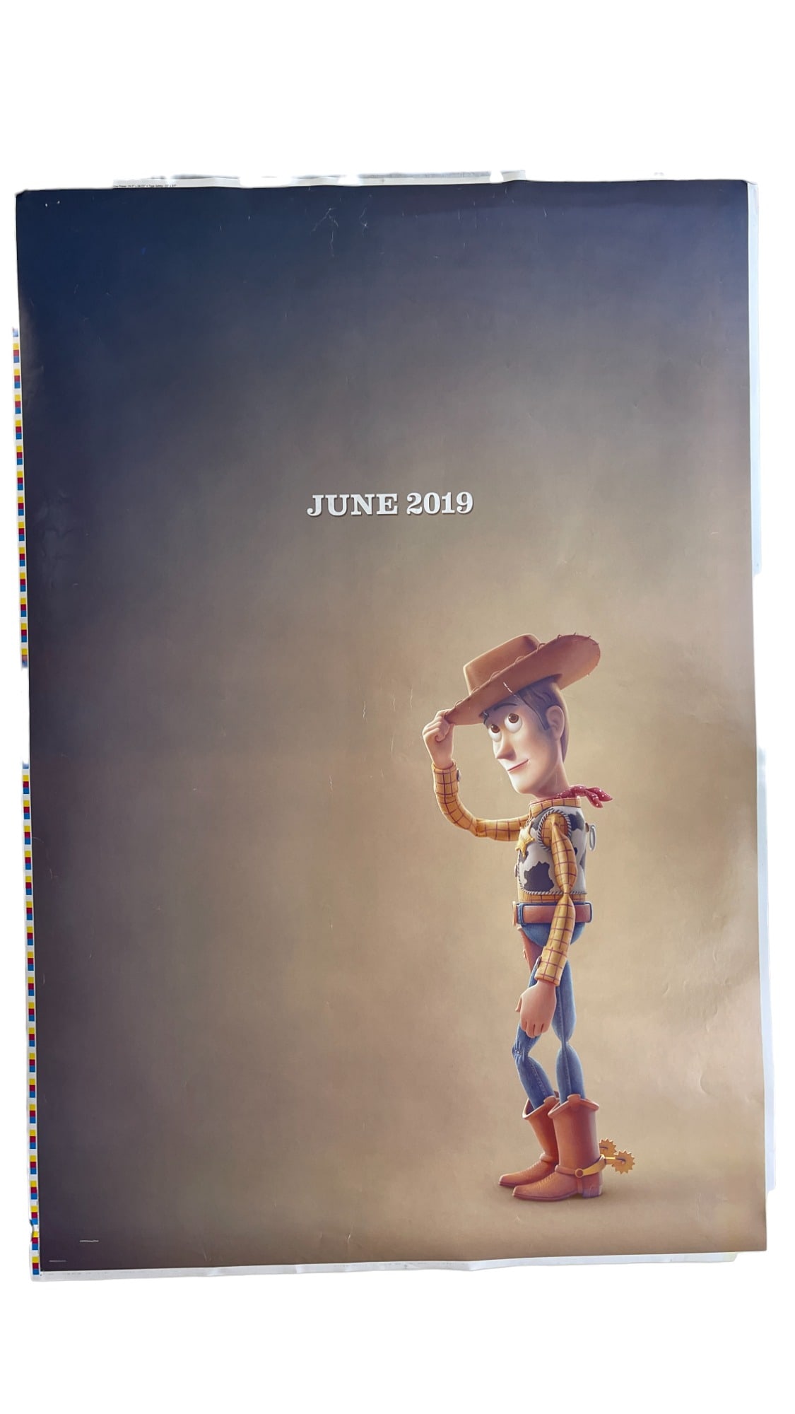 Toy Story 4 Disney Pixar Printers Proof Concept Pre Production Poster ...