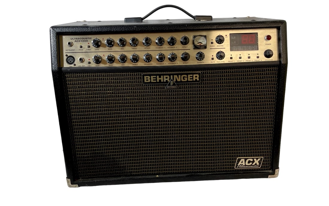 Behringer Acx 1000 Ultracoustic Acoustic Guitar Amp