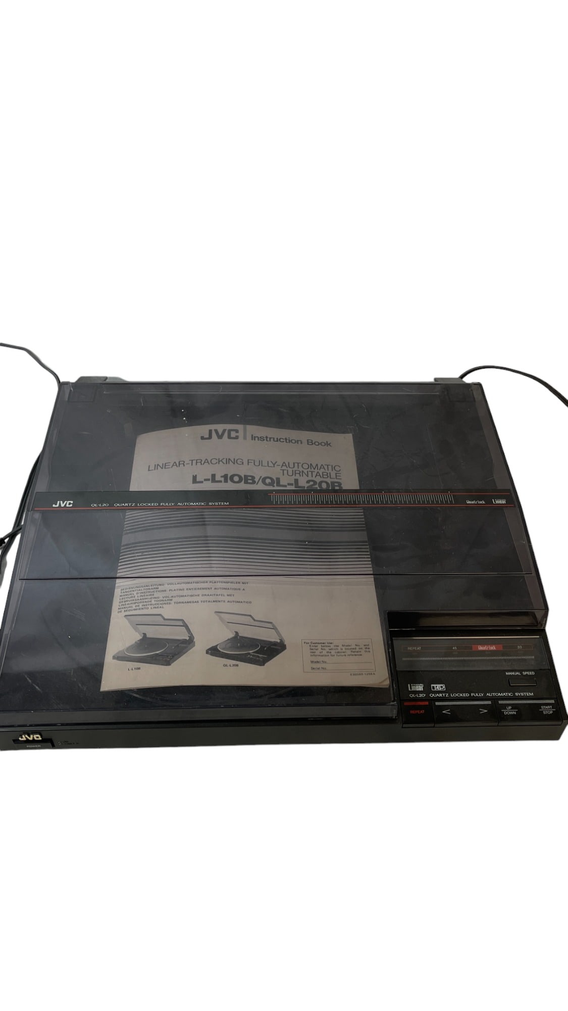 Jvc Model L-l10b Linear-tracking Fully Automatic Turntable Auction