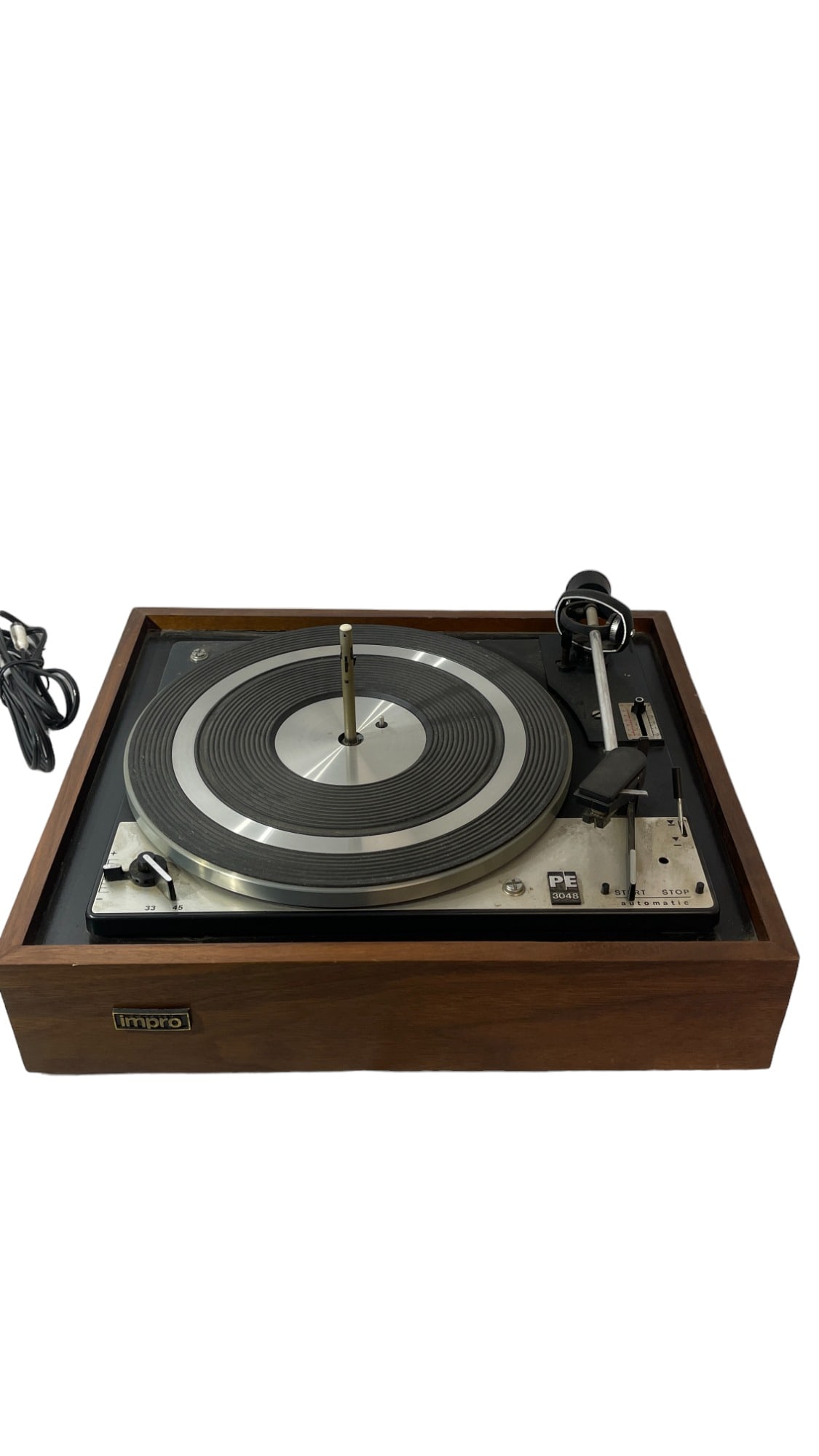Vintage Pe3048 Automatic Impro Germany Hifi Turntable Auction