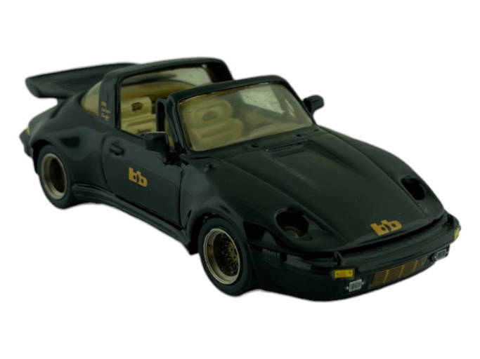 Vintage Model Car 1:43 Black Porsche Buchmann 928/11/30 Targa ...