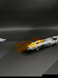 Vintage Model Car 1:43 Yellow #21 Ferrari Testa Rossa Starter France