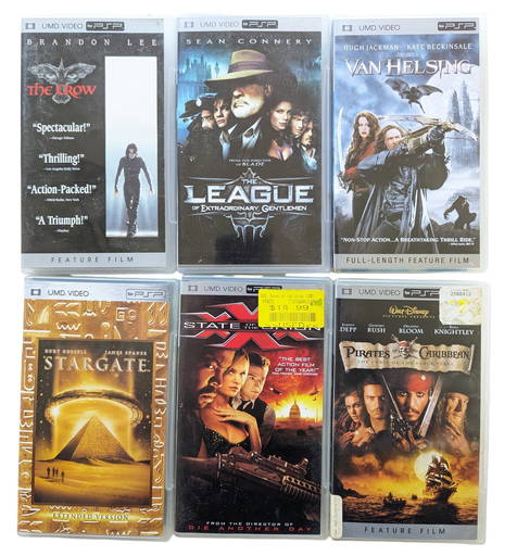 Umd / Sony Psp Movies