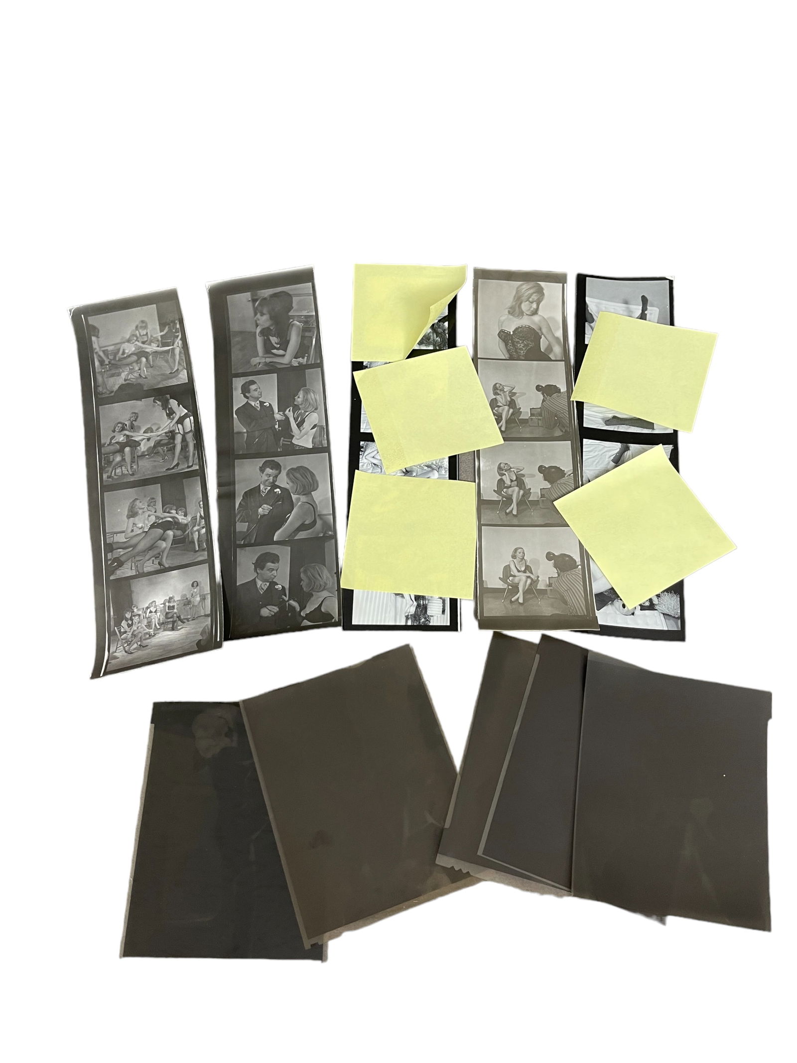 Vintage 1950's Original Bondage Nude Pin Up Eroctic Risque Black ...