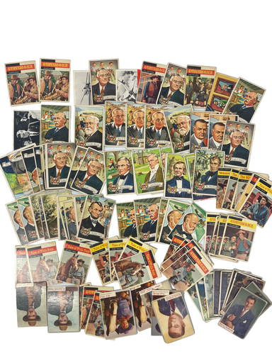 Topps Card Walt Disney Vintage Movie & Us Presidents Collection Lot