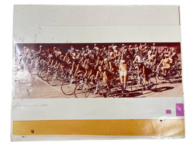 Queen Bicycle Race Original Album Cover Printers Proof