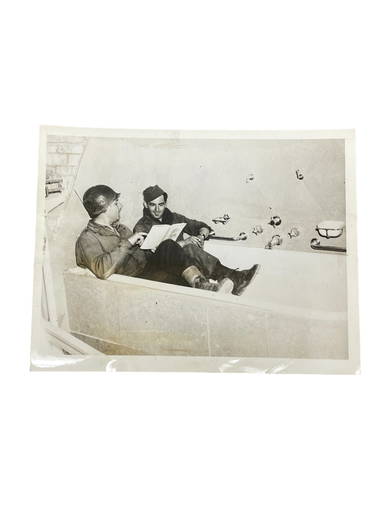 Wwii Original Press Photo Of Howard Cowan And Pete Cogan In Goerings ...