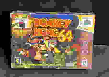 Nintendo 64 Donkey Kong 64 Sealed Video Game Vintage Cartridge Auction