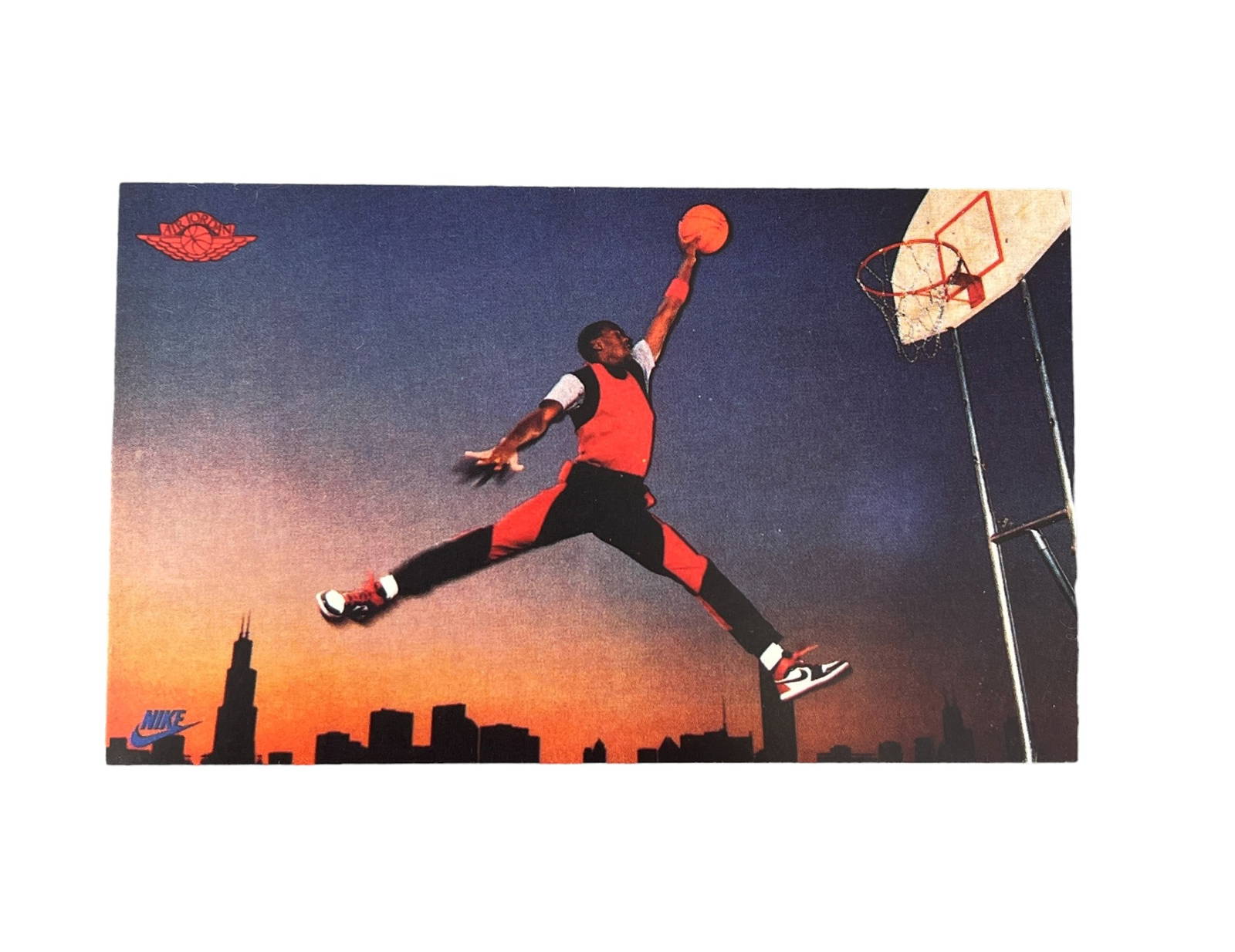 Michael Air Jordan Rc 1985 Nike Promo Rookie Basketball Nba Card ...