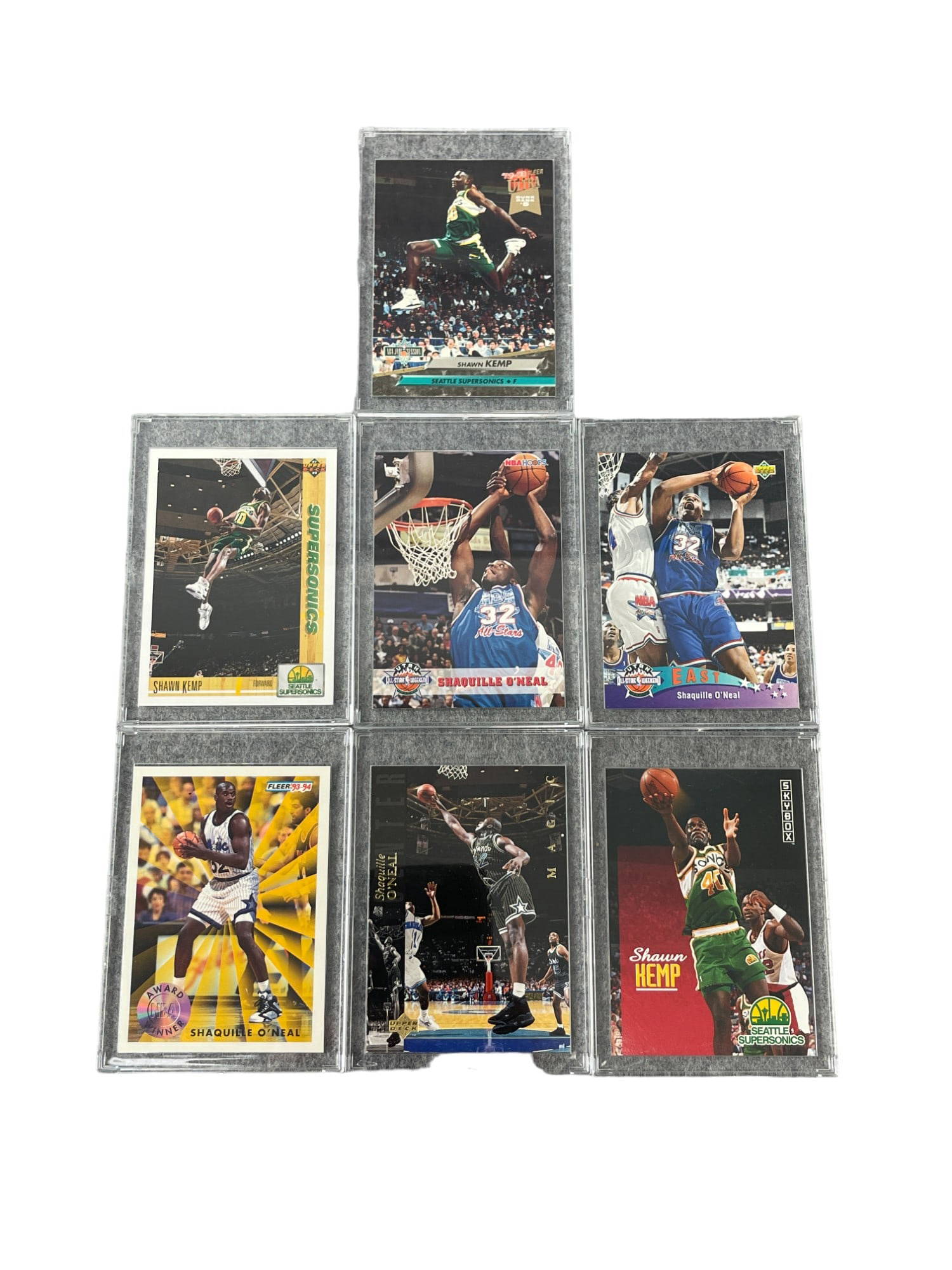 Shaquille O'neal And Other Basketball Nba Card Collection Lot Auction