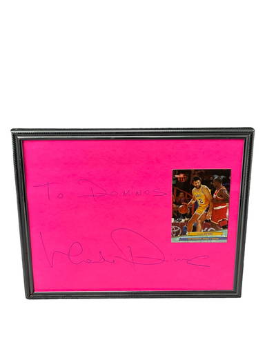 Vlade Divac Signature Autograph With 1993 Fleer Ultra Card