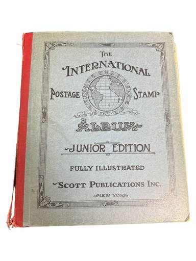 The International Postage Stamp Album Junior Edition 1943 Scott ...