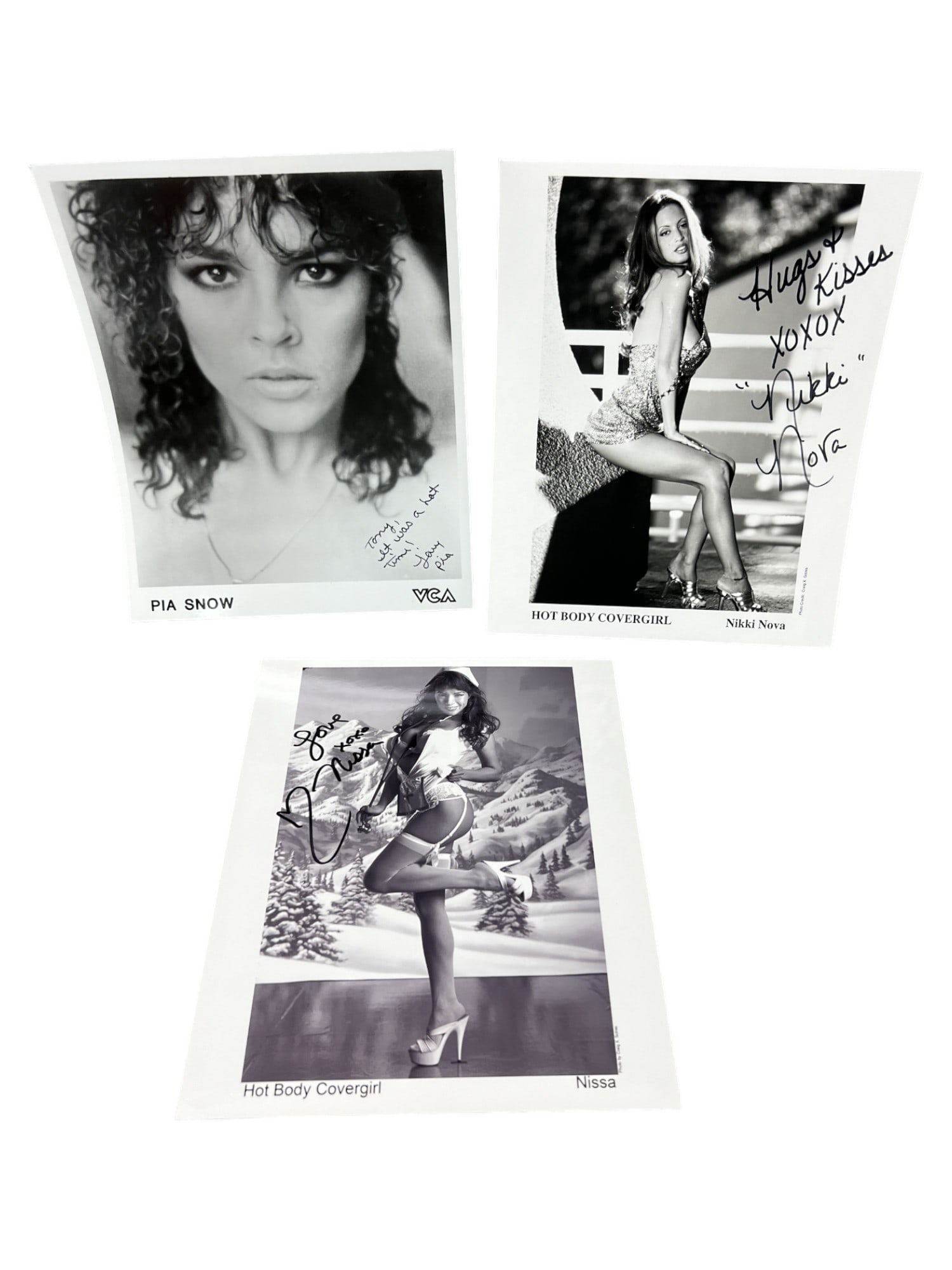 Erotic Female Nude Signed 8x10 Photo Adult Film Movie Star Model ...