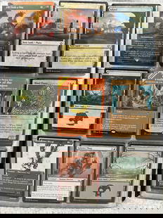 Magic The Gathering Trading Card Collection Lot Auction