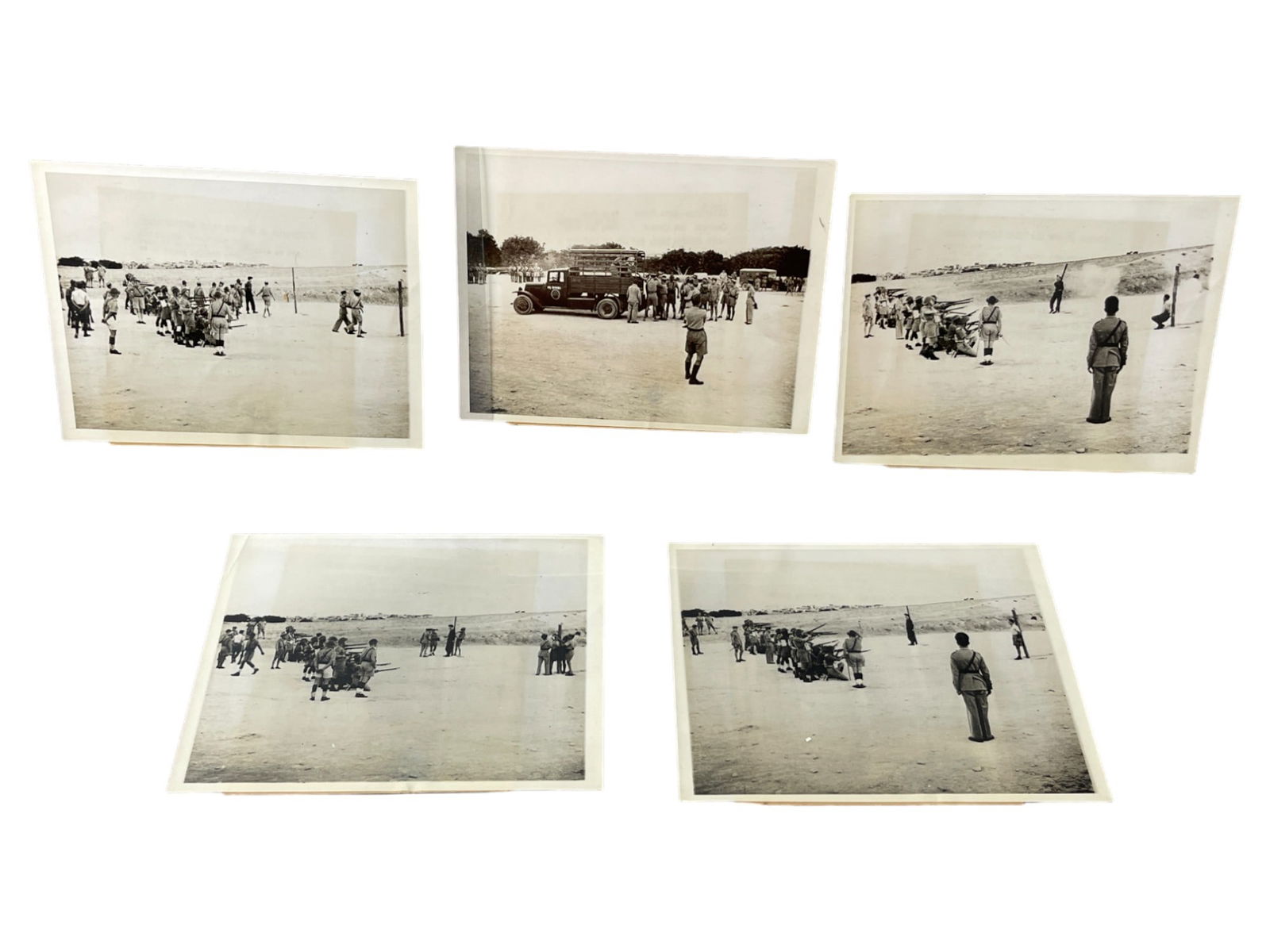 Ww2 Original Press Photos Of German Spy Execution Collection Lot Auction