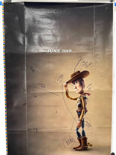 Toy Story 4 Disney Pixar Printers Proof Concept Pre Production Poster ...