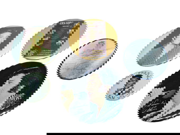 Vintage Elvis Presley Pins