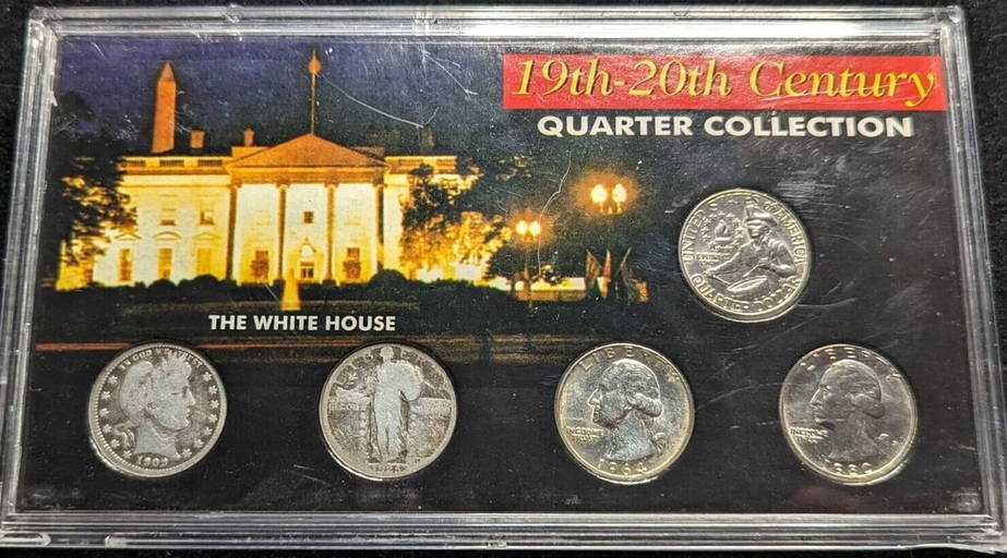 19th 20th Century Us Quarter Coin Collection