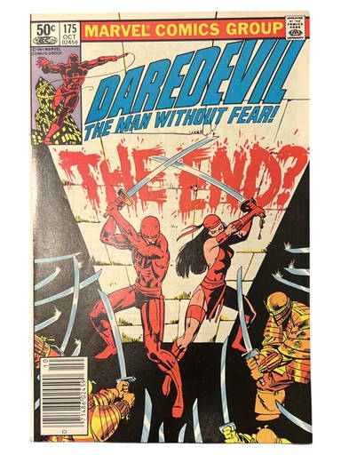 Daredevil #175 Newsstand Electra Marvel Comic Book