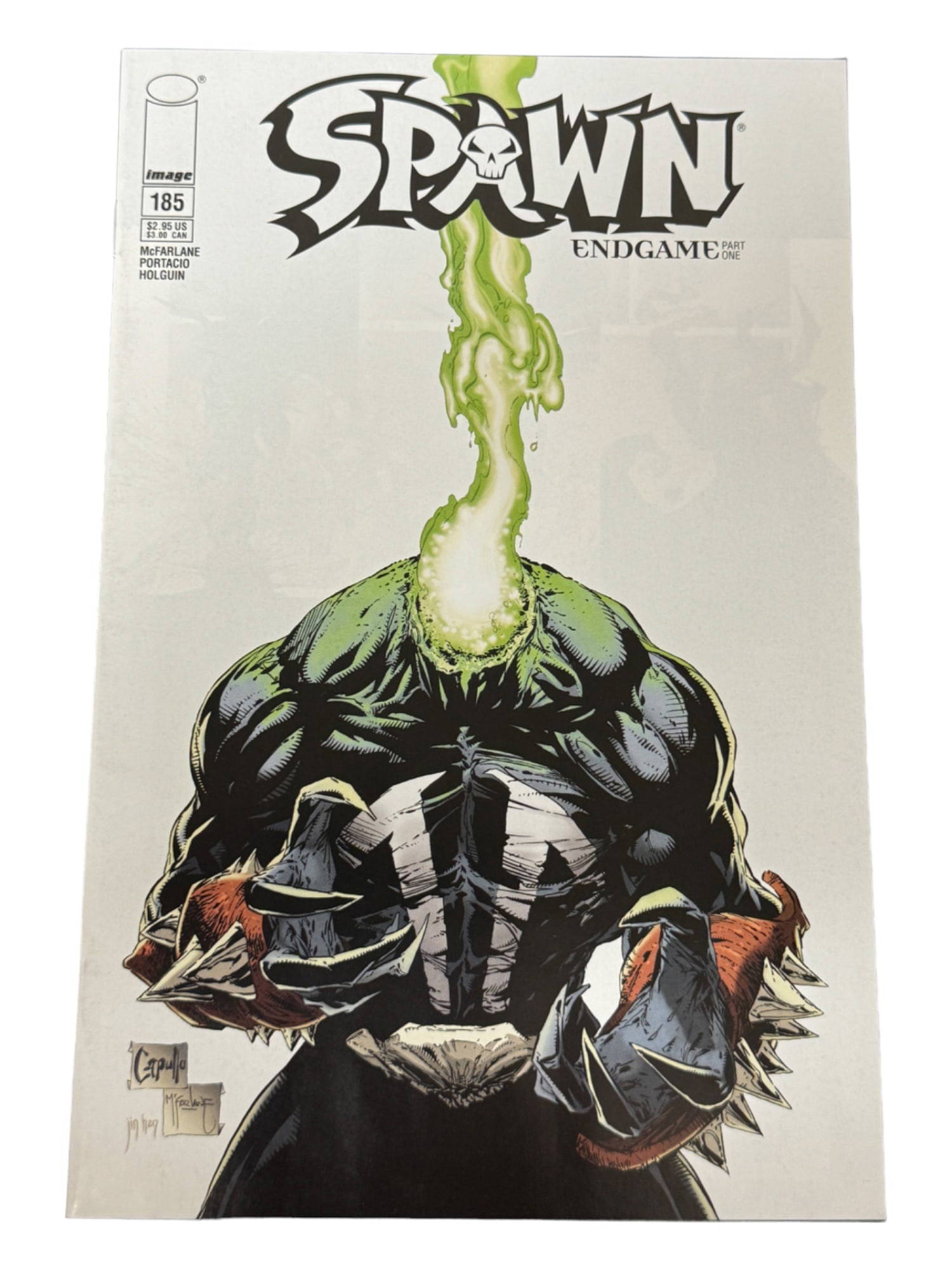 Spawn #185 Greg Capullo Variant Headless Spawn Comic Book Auction