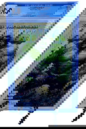 Comic Book Ncredible Hulk #2 Cgc 9.8 Joshua Cassara Cover