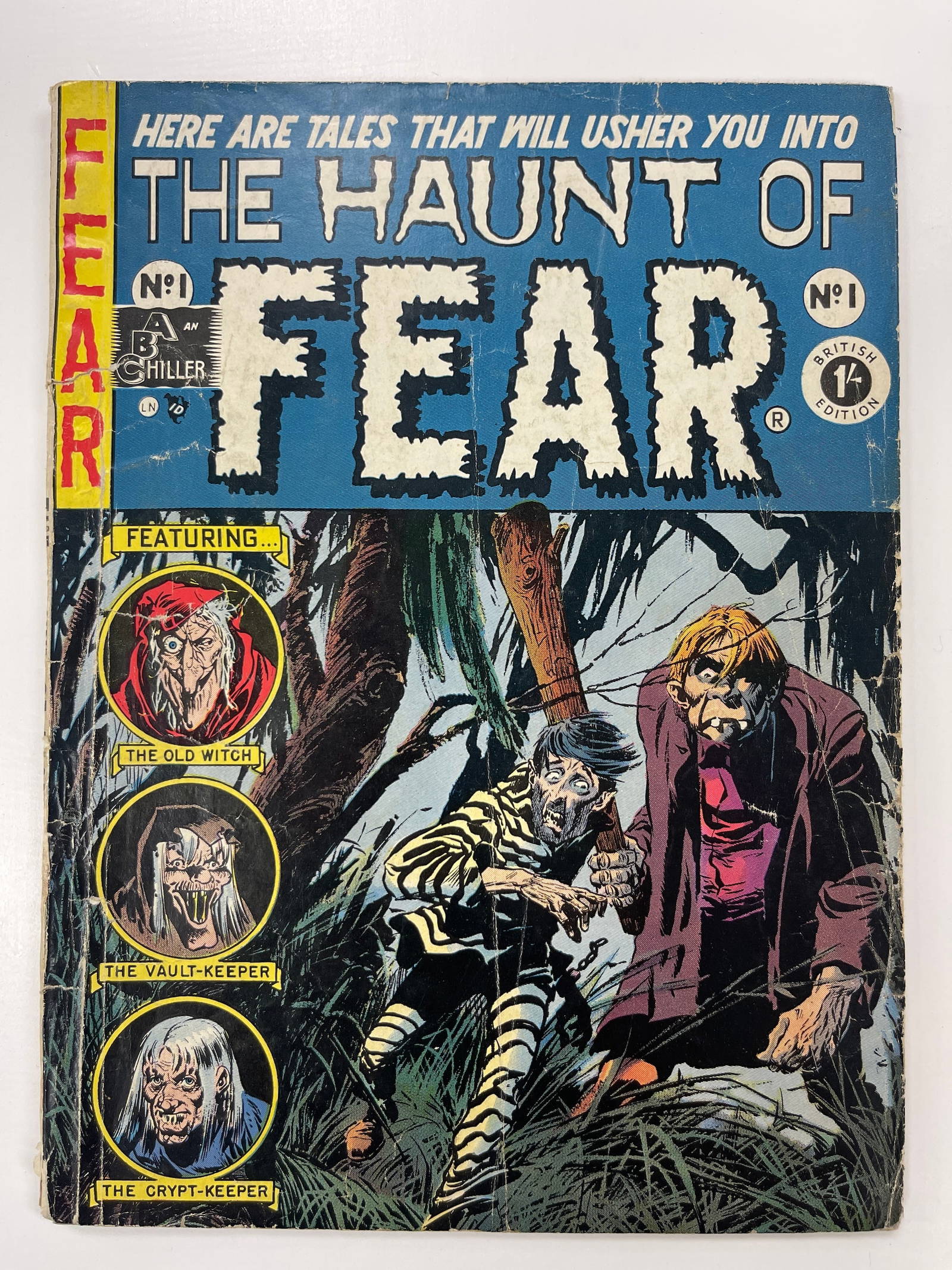 Haunt Of Fear #1 Arnold Book No Date Uk British Variant Extremely Rare ...